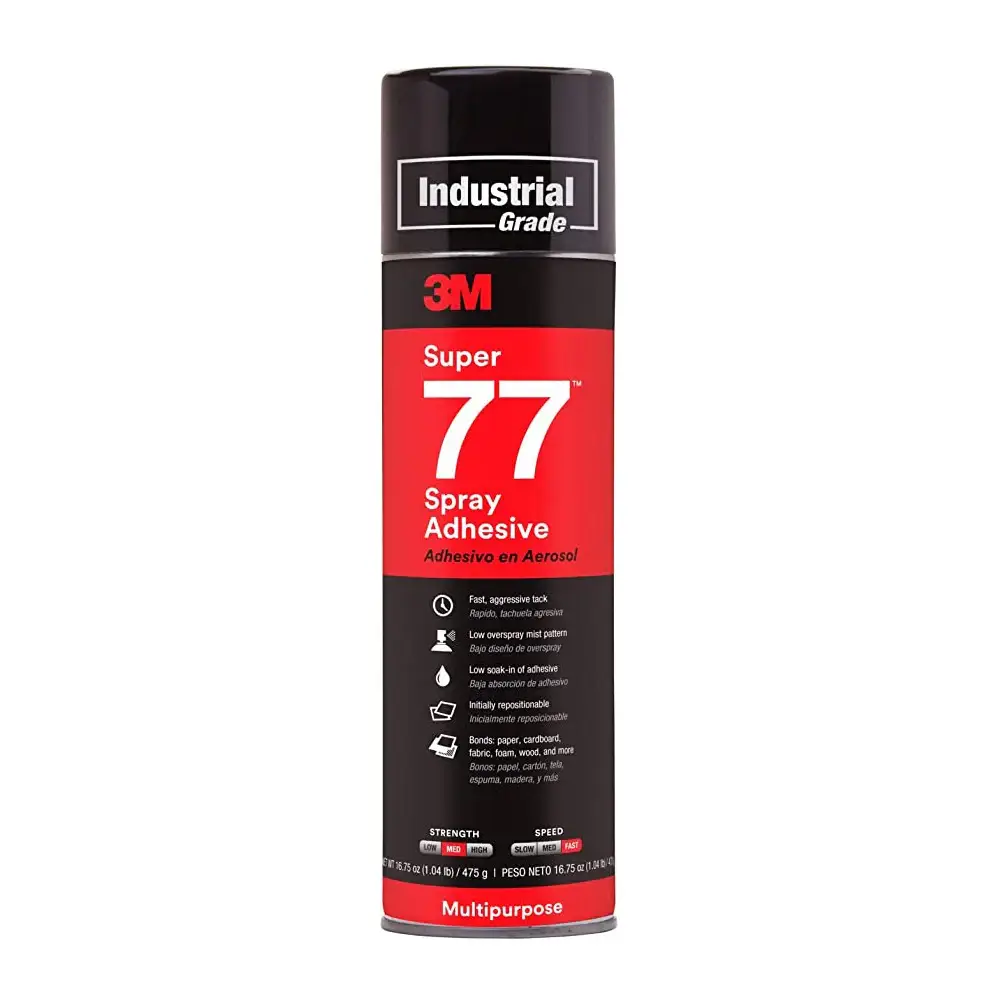 3M™ Super 77™ Multi Spray Aerosal L(S) - 3M - McLarens Lubricants Limited