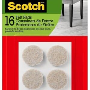 Scotch™ Felt Pads Round - 3M - McLarens Lubricants Limited